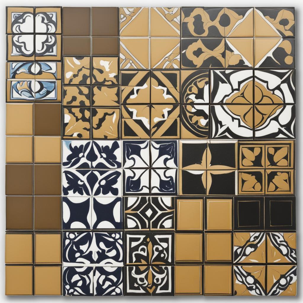 Free tile drawing AI Image | 10148554