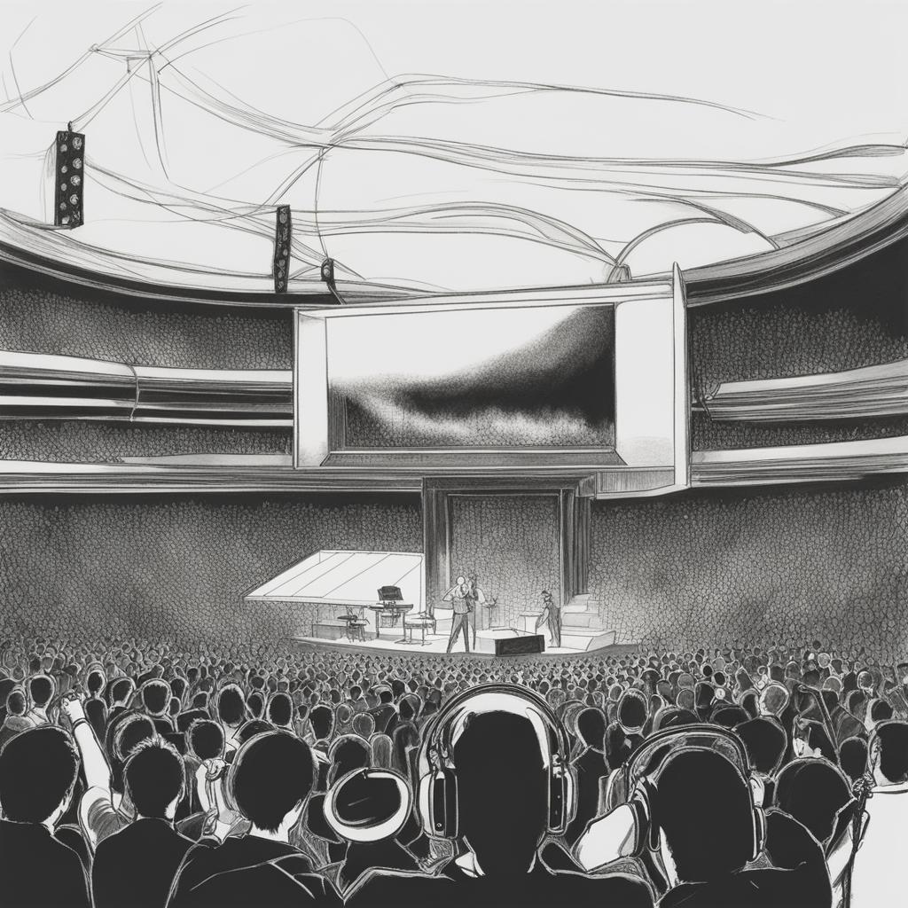 Free concert drawing AI Image | 10154555