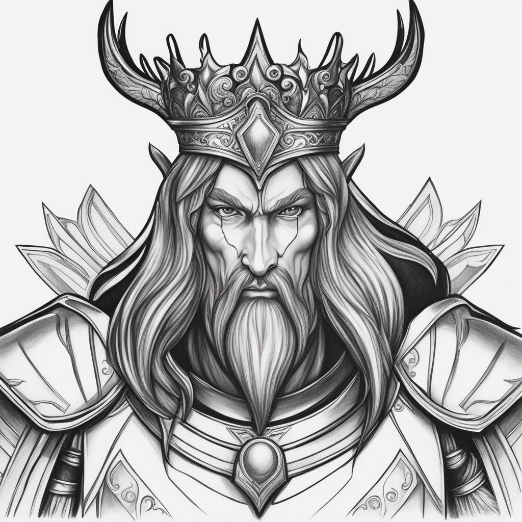 Free sovereign drawing AI Image | 10178952