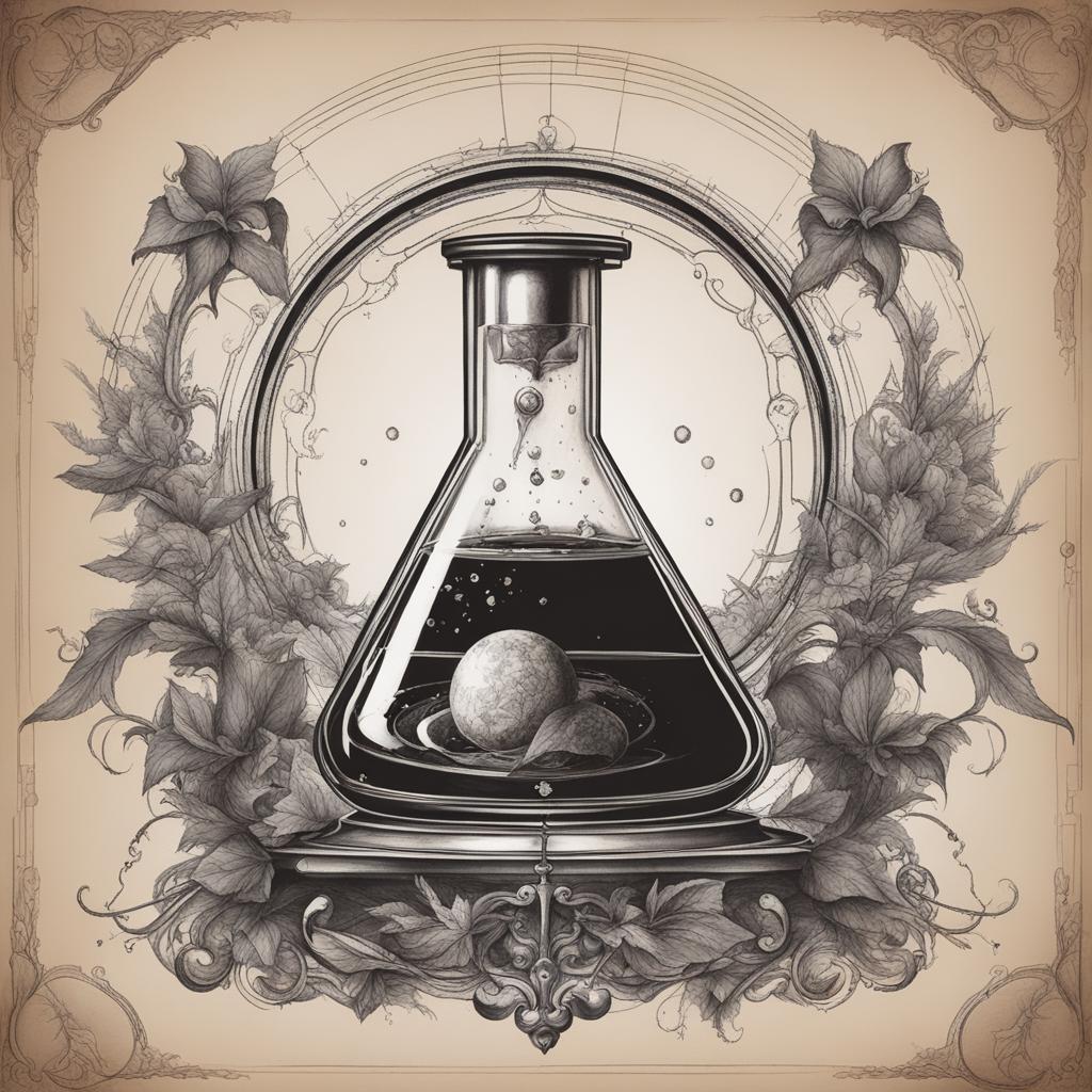Free alchemy drawing AI Image | 10215131