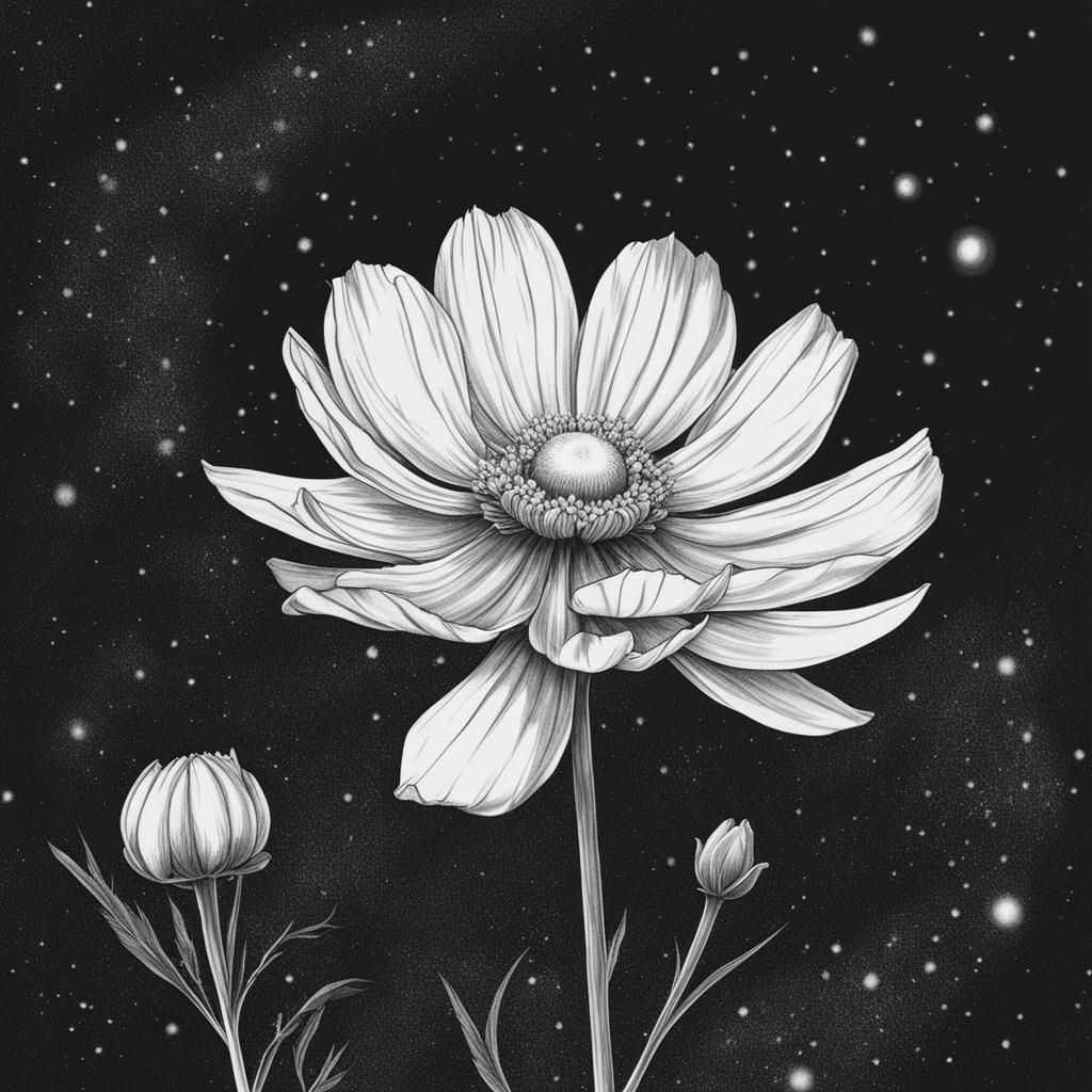 Free cosmos drawing AI Image | 10227933