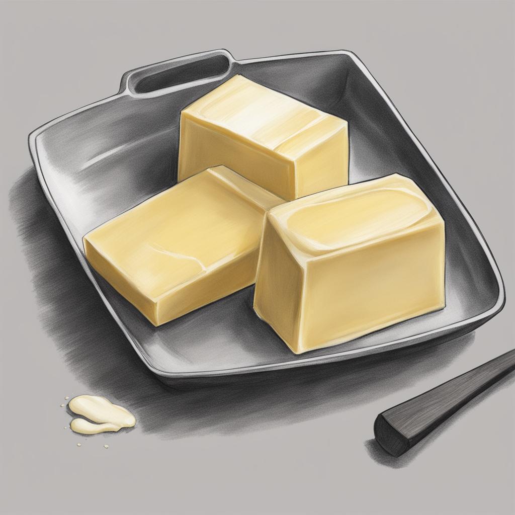 Free butter drawing AI Image | 10291515