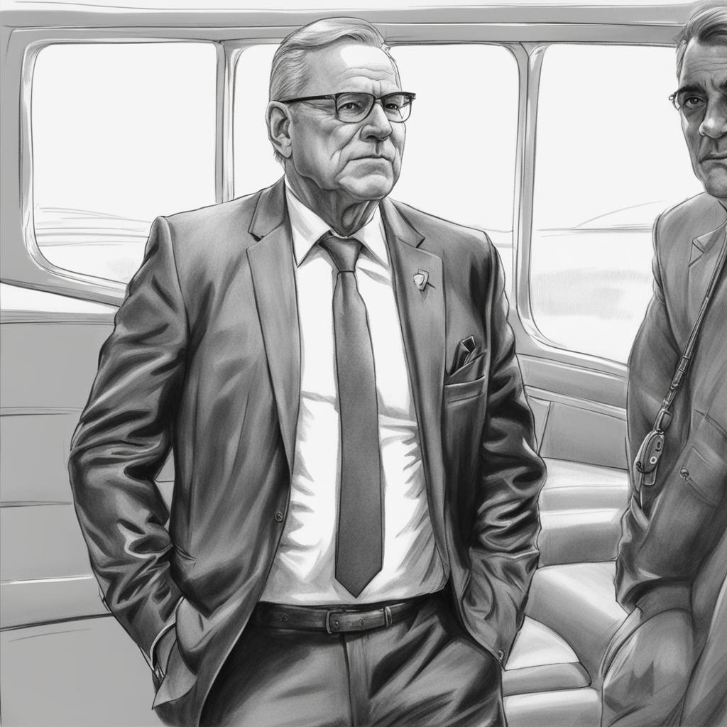 Free coach drawing AI Image | 10313450