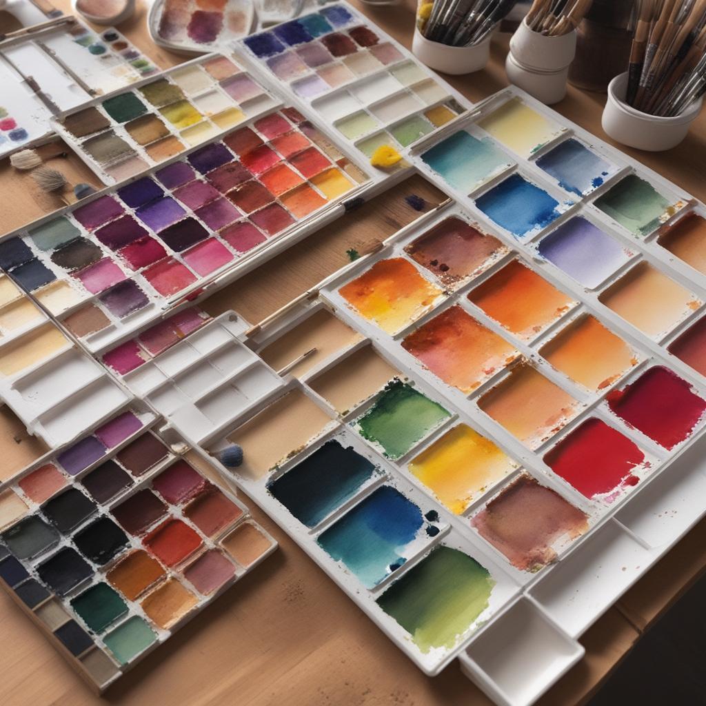 Free watercolor chart AI Image | 10329302