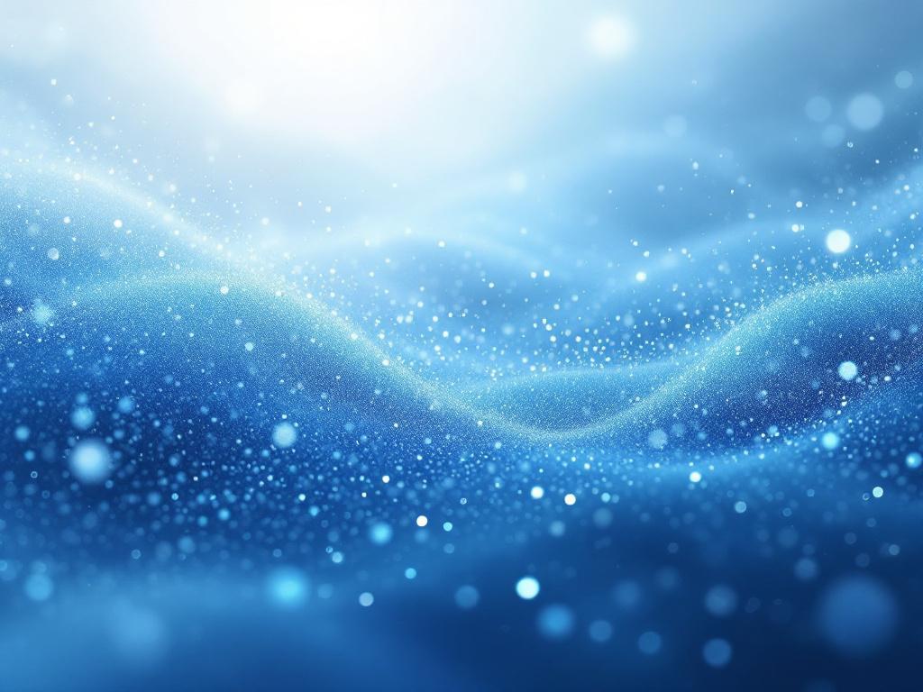 Free blue particles AI Image | 10465601