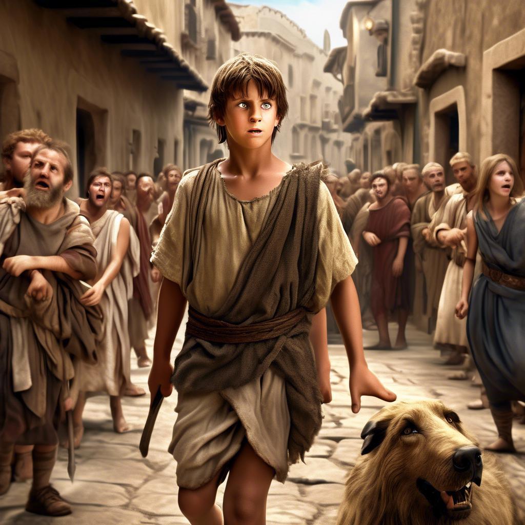 Free david and goliath AI Image | 10434969