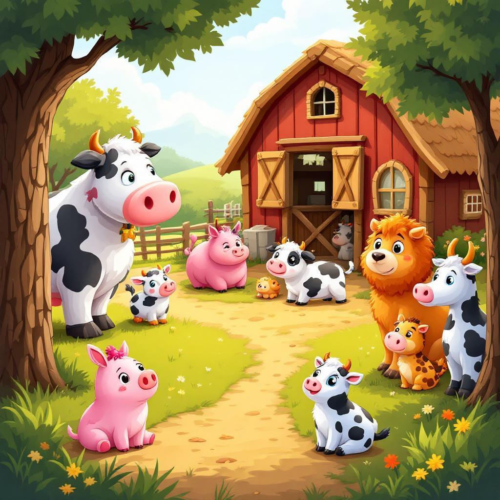 Free talking animals AI Image | 10436216