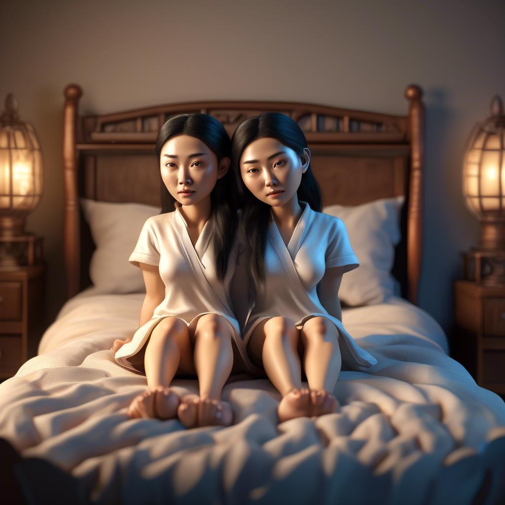 Free conjoined twins AI Image | 10449726