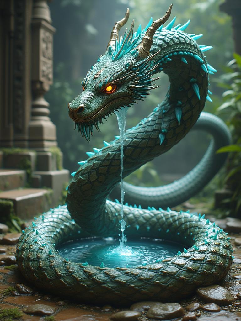 Free Naga Creature AI Image | 10395314