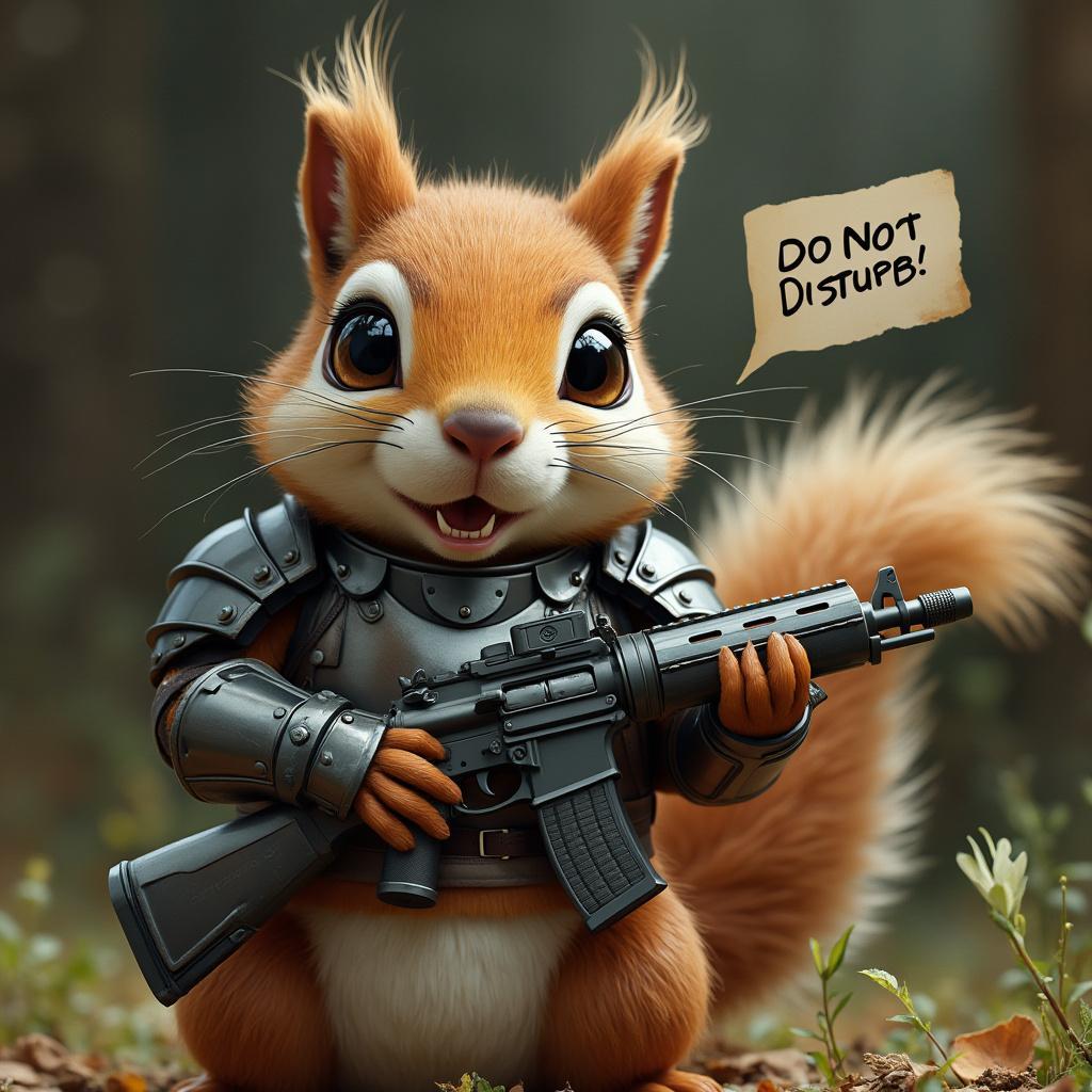 Free squirrel armor AI Image | 10386567