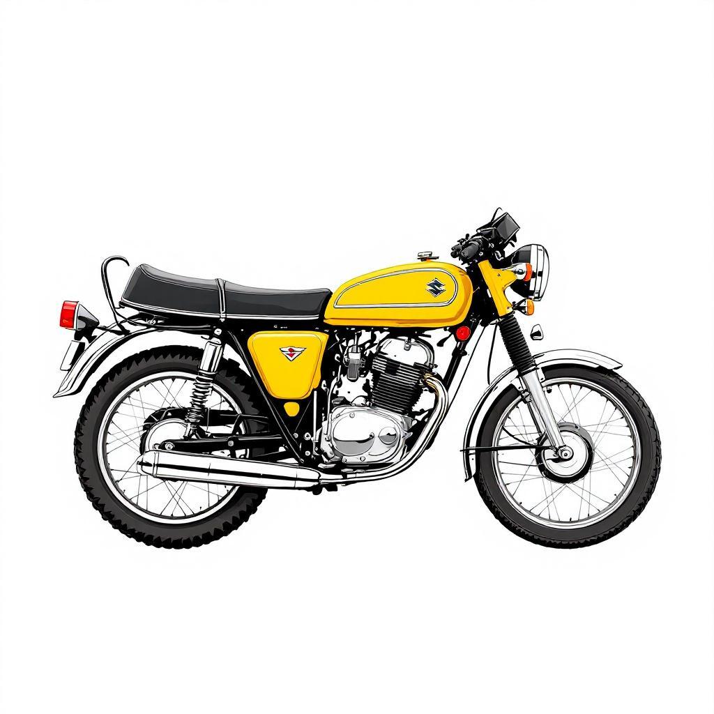 Free suzuki t125 stinger AI Image | 10457894