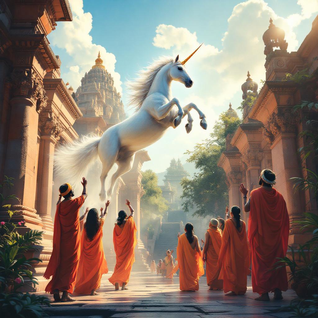 Free hindu devotees AI Image | 10494400