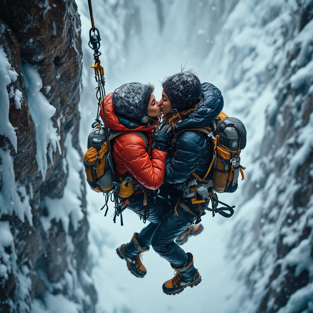 Free female climbers AI Image | 10470809