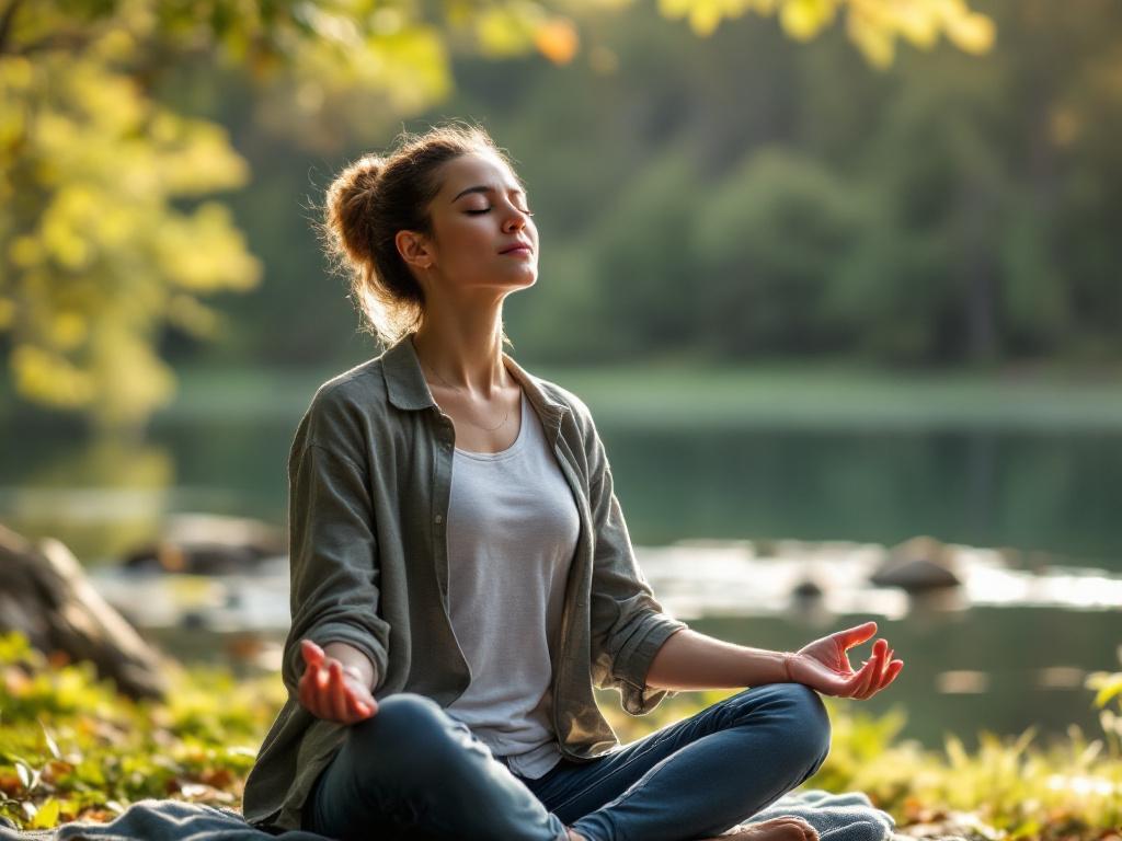 Free deep breathing AI Image | 10470992