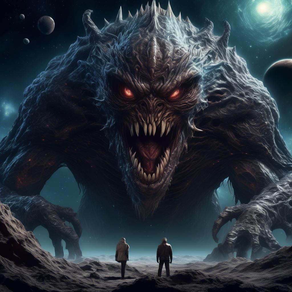 Free colossal space monster AI Image | 10468405