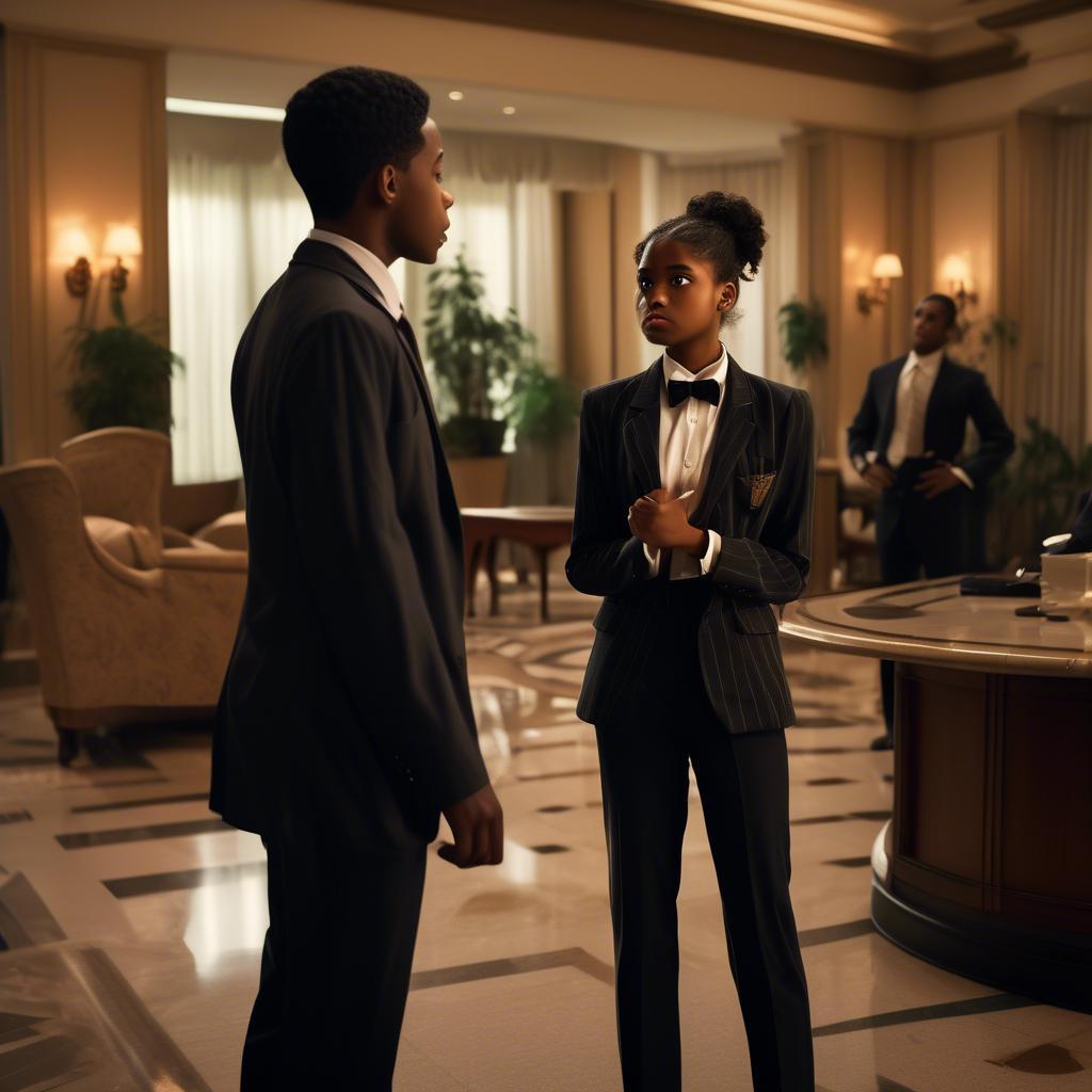 Free hotel lobby scene AI Image | 10477807