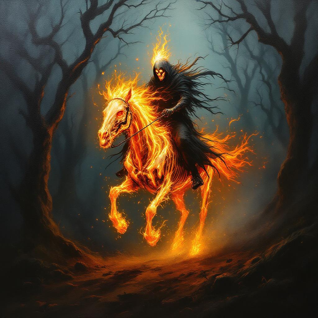 Free spectral rider AI Image | 10478655