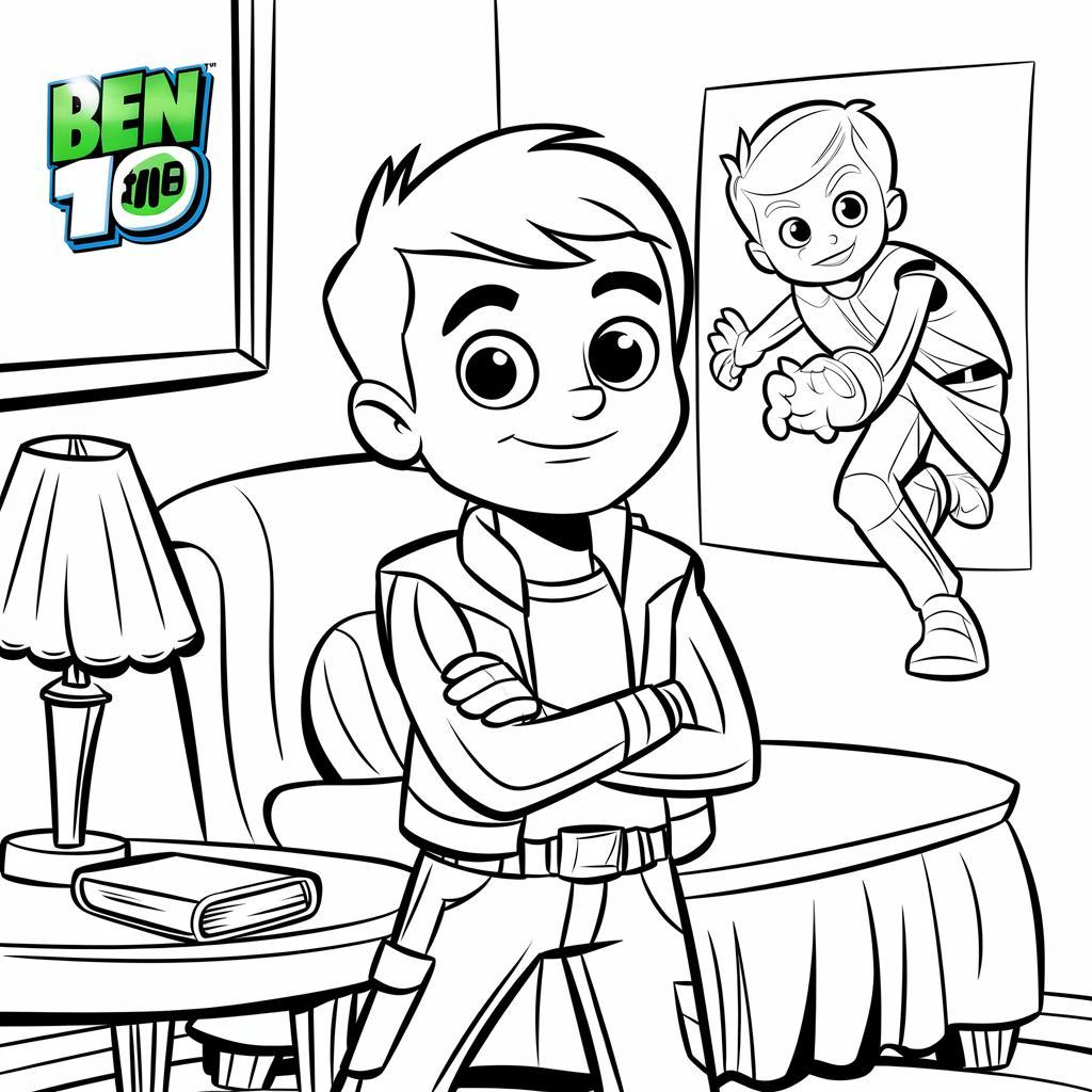 Free ben 10 cartoon AI Image | 10482874
