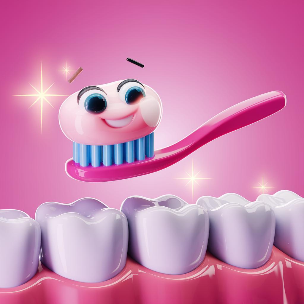 Free animated toothbrush AI Image | 10487032