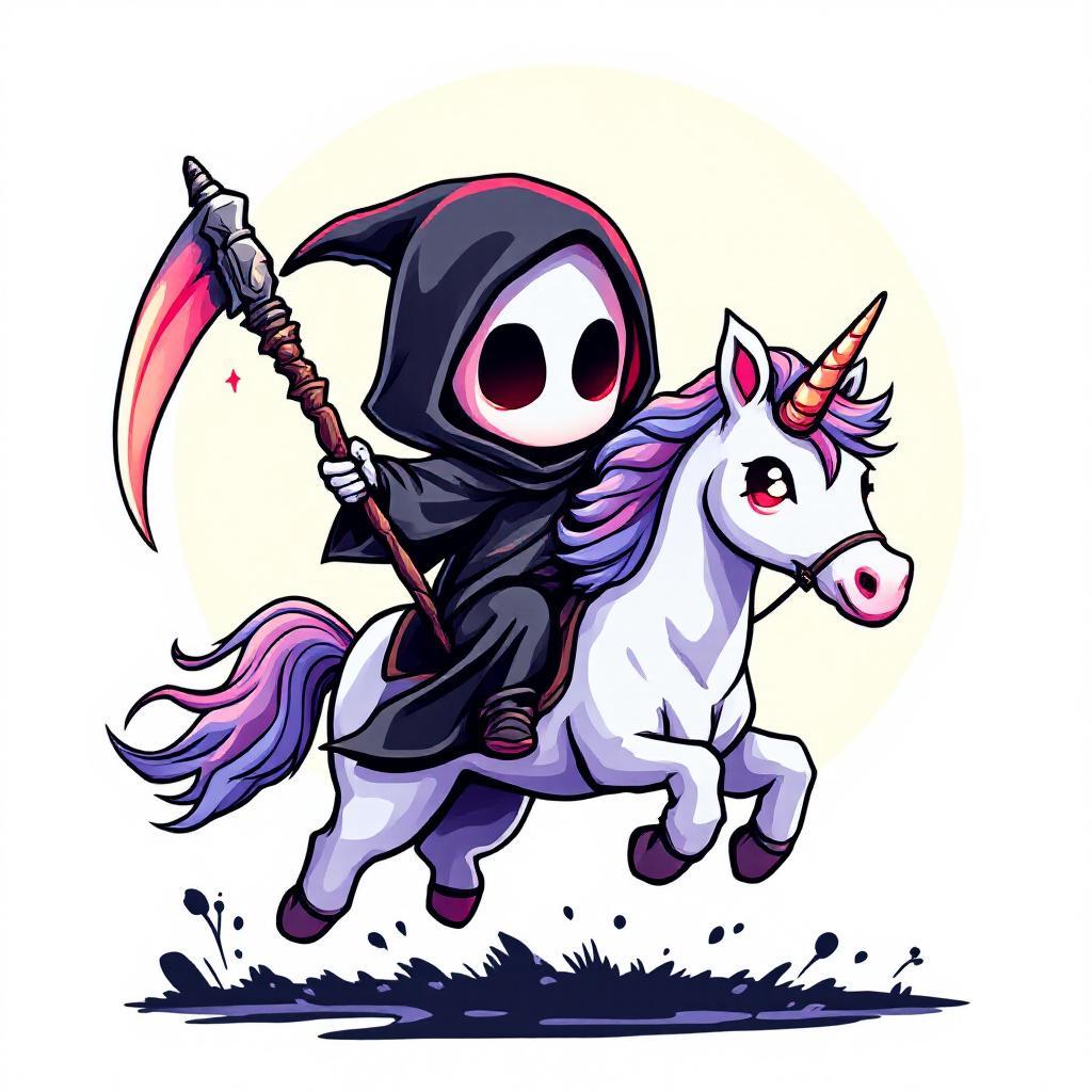 Free chibi grim reaper AI Image | 10494995