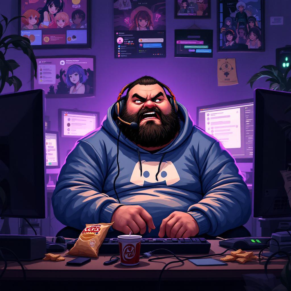 Free discord moderator AI Image | 10489707