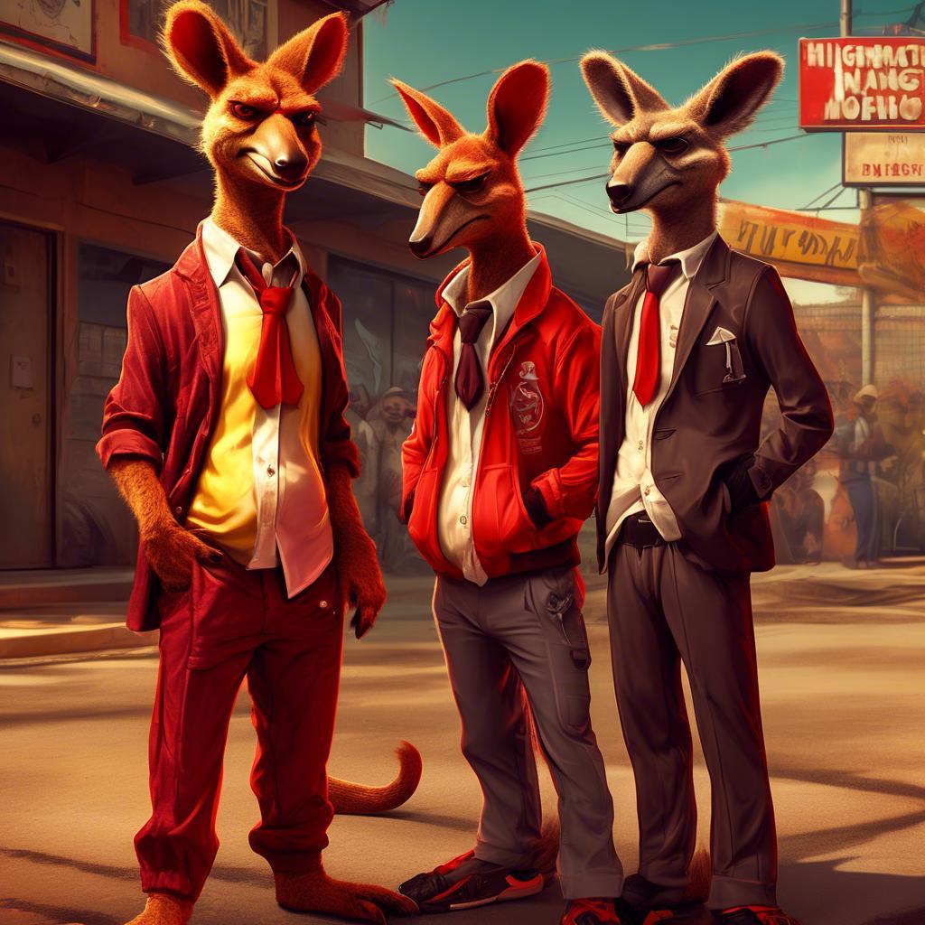 Free anthro kangaroo AI Image | 10426300