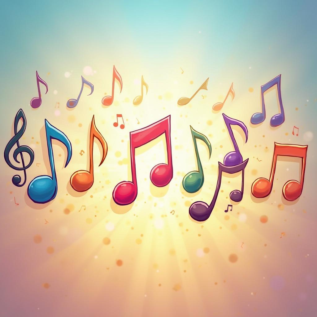 Free musical notes AI Image | 10524080